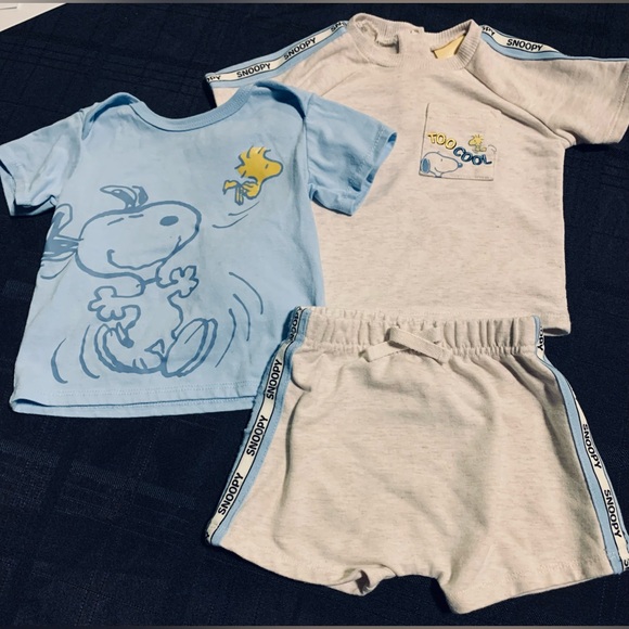 Peanuts | Matching Sets | Peanuts Snoopy And Woodstock Infant Boys Size ...